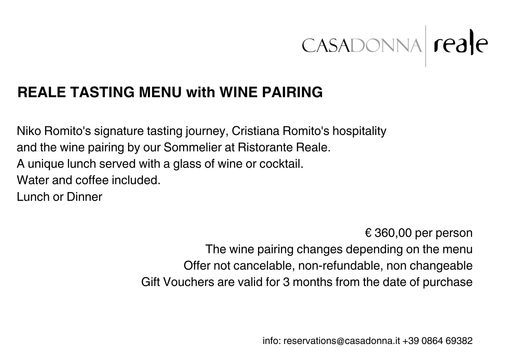 Reale Ristorante – Niko Romito