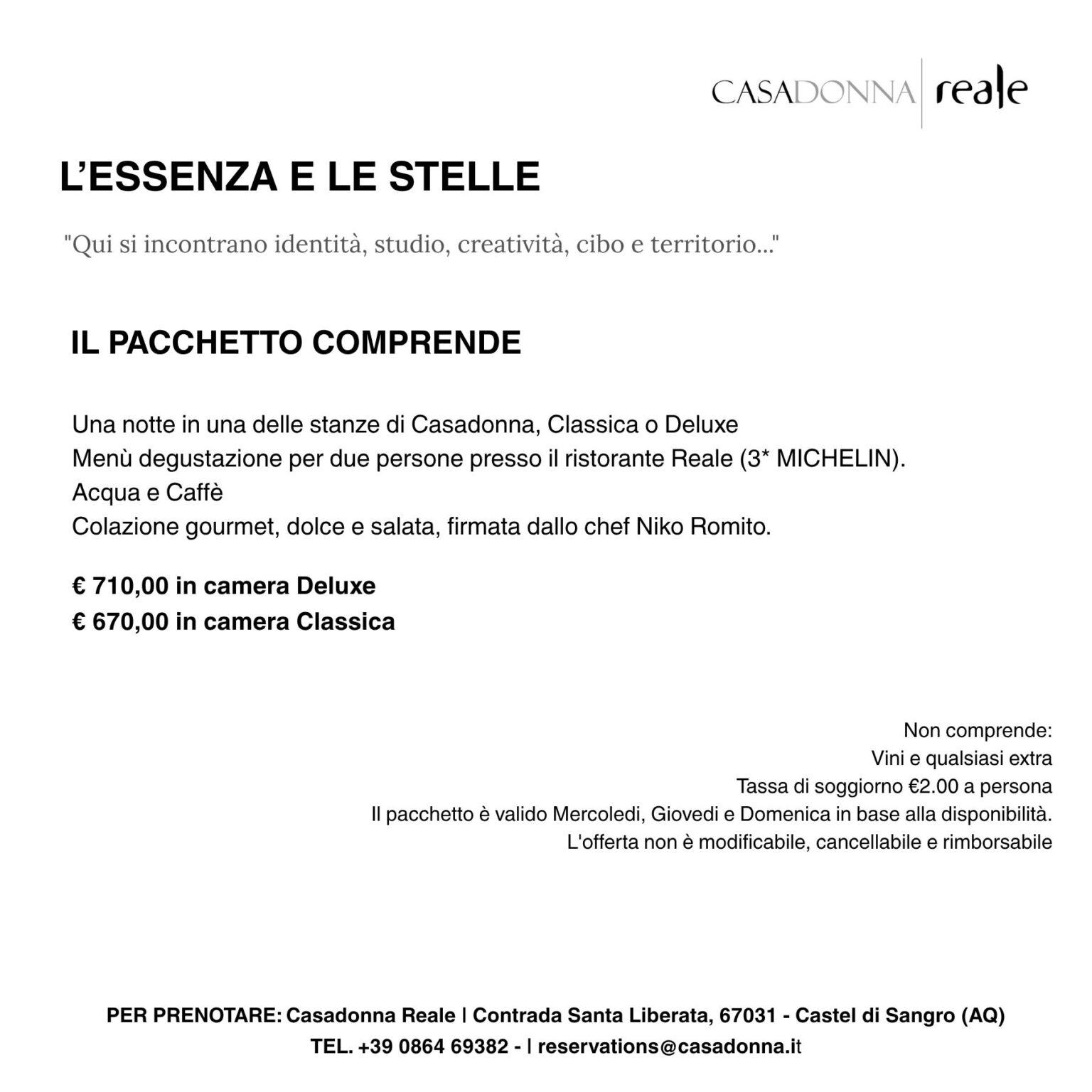 Reale Ristorante – Niko Romito