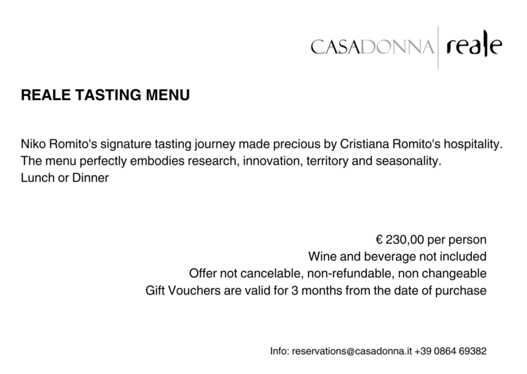 Reale Ristorante – Niko Romito